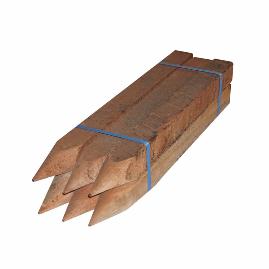 Hardwood Stakes 50 x 50 x 600mm - 6 Pack - All Stake Supply