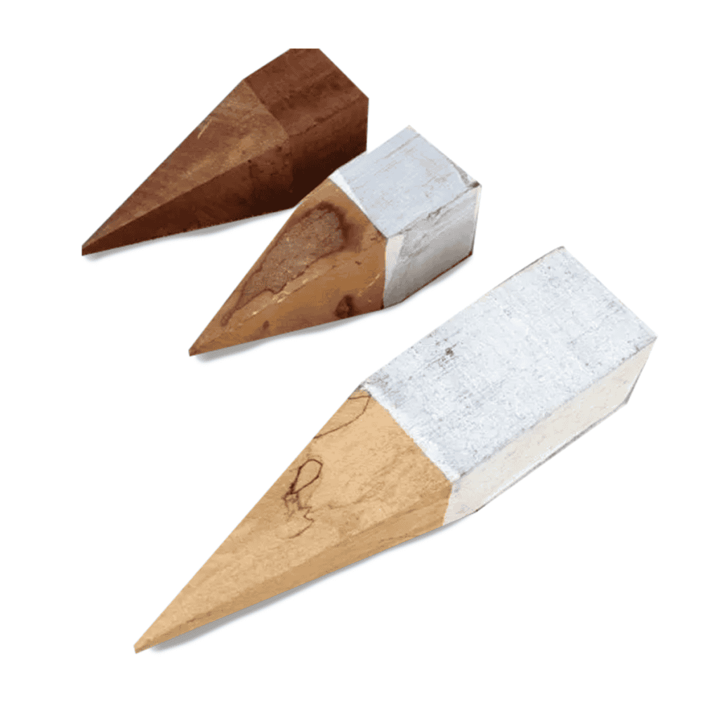 Hardwood Stakes Painted White 50 x 50 x 225mm - 50 Pack - All Stake Supply