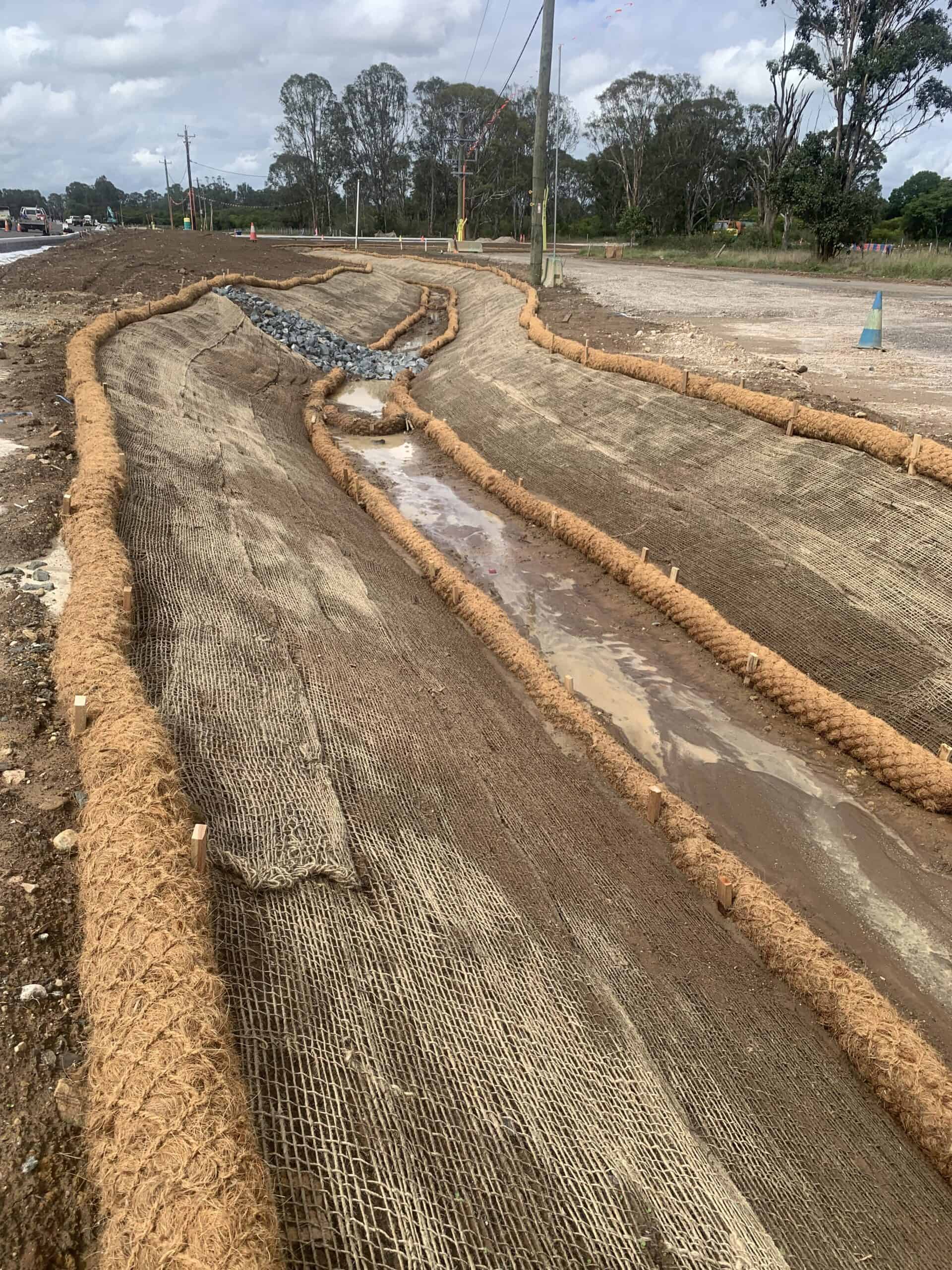 Associated Drainage Works For Major Road Upgrade - All Stake Supply